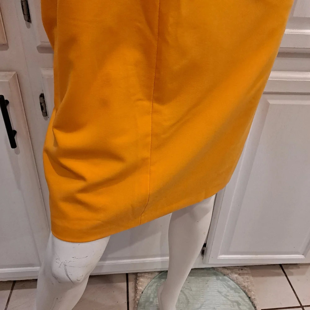 Harve Benard | Dresses | Harve Benard Bright Orange Midi Sheath Dress ...